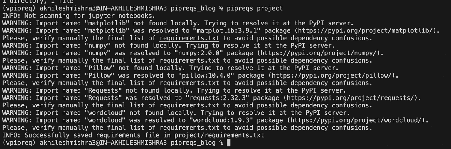 How to Auto-Generate requirements.txt for Python Projects: Complete Guide to pipreqs and pigar ...
